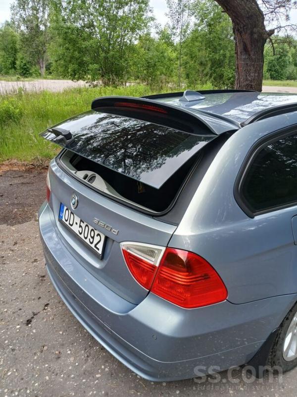 Grey BMW 320 2006 in Jurmala, with an engine capacity of 2.00 L and mileage of 316 thousand km for 5500 €, photo 6 on AUTOMOTO.COM.LV
