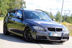 Grey BMW 320 2006 in Tukums, with an engine capacity of 2.00 L and mileage of 316 thousand km for 4290 €, photo 3 on AUTOMOTO.COM.LV