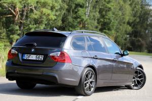 Grey BMW 320 2006 in Tukums, with an engine capacity of 2.00 L and mileage of 316 thousand km for 4290 €, photo 5 on AUTOMOTO.COM.LV