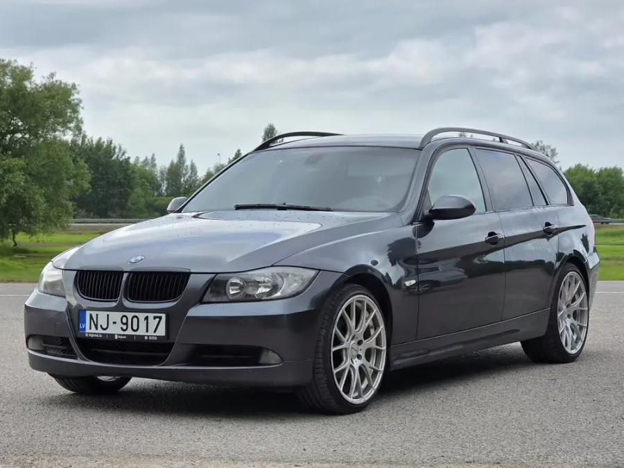 Pelēks BMW 320 2006 Grobiņa, ar dzinēja tilpumu 2.00 L un nobraukumu 336 tūkst. km par 4700 €, foto 1 vietnē AUTOMOTO.COM.LV