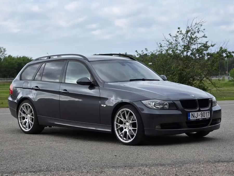 Pelēks BMW 320 2006 Grobiņa, ar dzinēja tilpumu 2.00 L un nobraukumu 336 tūkst. km par 4700 €, foto 6 vietnē AUTOMOTO.COM.LV