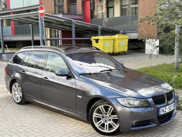 Grey BMW 320 2006 in Riga, with an engine capacity of 2.00 L and mileage of 387 thousand km for 3990 €, photo 1 on AUTOMOTO.COM.LV