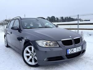 Grey BMW 320 2006 in Riga, with an engine capacity of 2.00 L and mileage of 332 thousand km for 4995 €, photo  on AUTOMOTO.COM.LV
