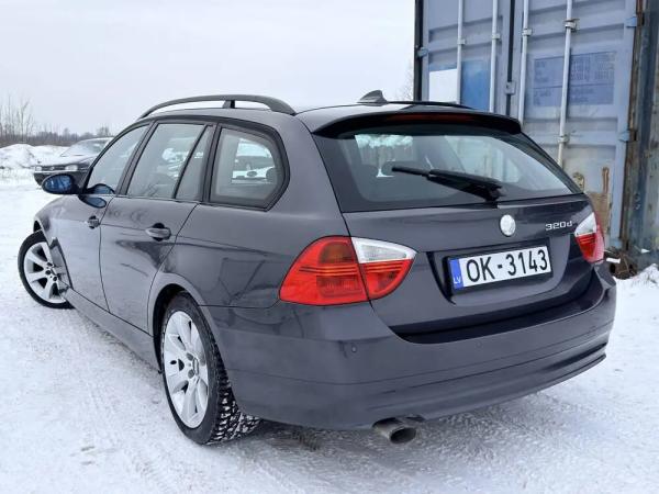 Grey BMW 320 2006 in Riga, with an engine capacity of 2.00 L and mileage of 332 thousand km for 4995 €, photo 2 on AUTOMOTO.COM.LV