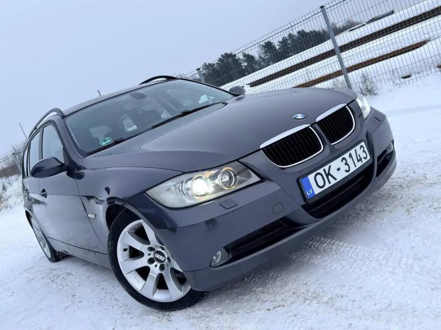 Grey BMW 320 2006 in Riga, with an engine capacity of 2.00 L and mileage of 332 thousand km for 4995 €, photo 22 on AUTOMOTO.COM.LV