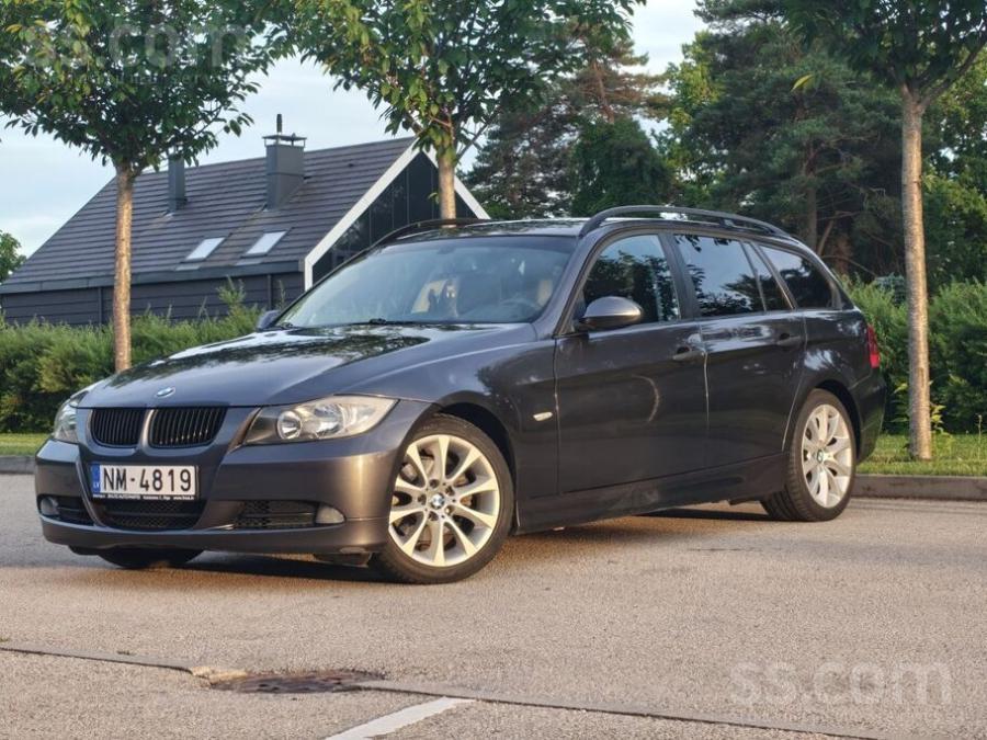 Grey BMW 320 2006 in Riga, with an engine capacity of 2.00 L and mileage of 275 thousand km for 4500 €, photo 1 on AUTOMOTO.COM.LV