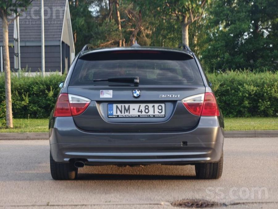 Grey BMW 320 2006 in Riga, with an engine capacity of 2.00 L and mileage of 275 thousand km for 4500 €, photo 6 on AUTOMOTO.COM.LV