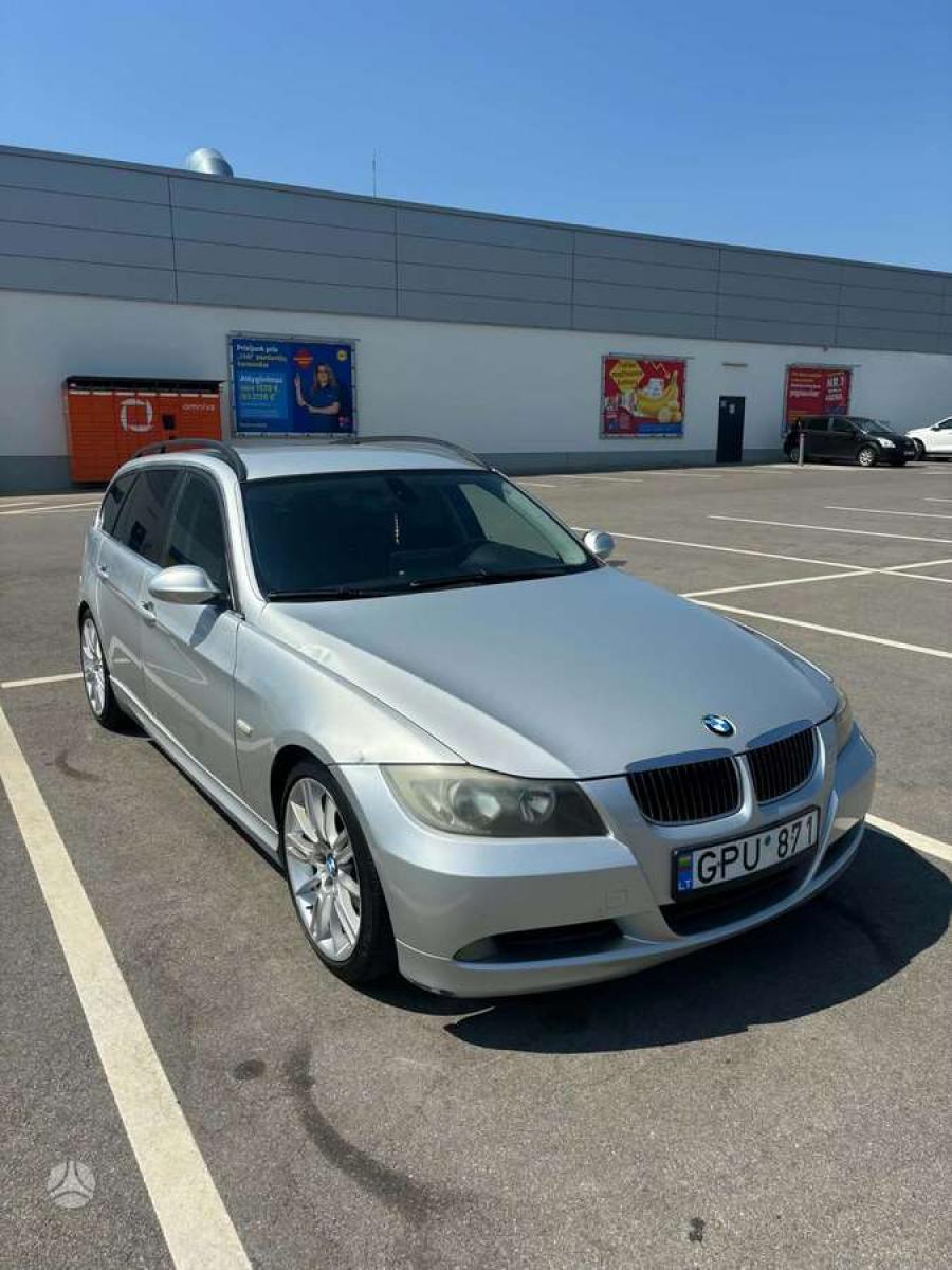 Grey BMW 320 2006 in Kaunas, with an engine capacity of 2.00 L and mileage of 475 thousand km for 2650 €, photo 8 on AUTOMOTO.COM.LV
