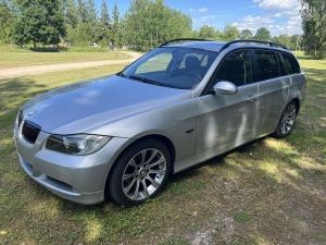 Grey BMW 320 2006 in Pasvalys, with an engine capacity of 2.00 L and mileage of 247 thousand km for 2500 €, photo 3 on AUTOMOTO.COM.LV