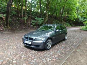 Pelēks BMW 320 2006 Viļņa, ar dzinēja tilpumu 2.00 L un nobraukumu 480 tūkst. km par 2200 €, foto  vietnē AUTOMOTO.COM.LV