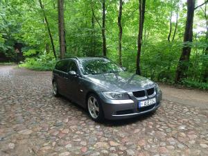 Pelēks BMW 320 2006 Viļņa, ar dzinēja tilpumu 2.00 L un nobraukumu 480 tūkst. km par 2200 €, foto 3 vietnē AUTOMOTO.COM.LV