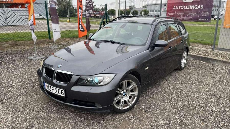 Pelēks BMW 320 2006 Marijampole, ar dzinēja tilpumu 2.00 L un nobraukumu 385 tūkst. km par 3450 €, foto 6 vietnē AUTOMOTO.COM.LV