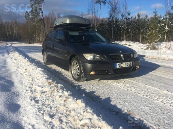 Grey BMW 320 2006 in Valmiera, with an engine capacity of 2.00 L and mileage of 303 thousand km for 3950 €, photo 2 on AUTOMOTO.COM.LV
