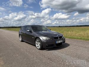 Grey BMW 320 2006 in Valmiera, with an engine capacity of 2.00 L and mileage of 423 thousand km for 4100 €, photo 1 on AUTOMOTO.COM.LV