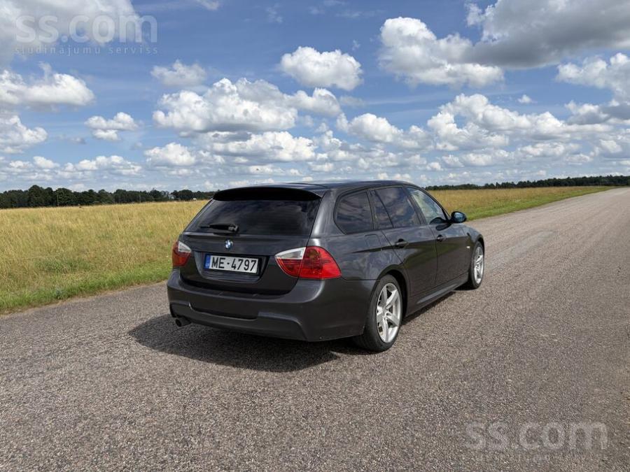 Grey BMW 320 2006 in Valmiera, with an engine capacity of 2.00 L and mileage of 423 thousand km for 4100 €, photo 3 on AUTOMOTO.COM.LV
