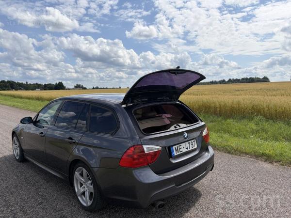 Grey BMW 320 2006 in Valmiera, with an engine capacity of 2.00 L and mileage of 423 thousand km for 4100 €, photo 3 on AUTOMOTO.COM.LV
