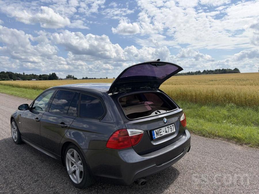 Grey BMW 320 2006 in Valmiera, with an engine capacity of 2.00 L and mileage of 423 thousand km for 4100 €, photo 4 on AUTOMOTO.COM.LV