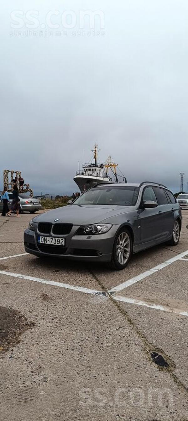 Grey BMW 320 2006 in Gulbene, with an engine capacity of 2.00 L and mileage of 391 thousand km for 2850 €, photo 1 on AUTOMOTO.COM.LV