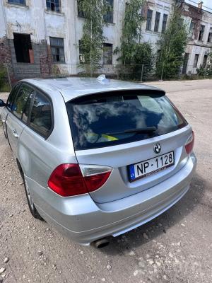 Pelēks BMW 320 2006 Daugavpils, ar dzinēja tilpumu 2.00 L un nobraukumu 320 tūkst. km par 2150 €, foto 6 vietnē AUTOMOTO.COM.LV