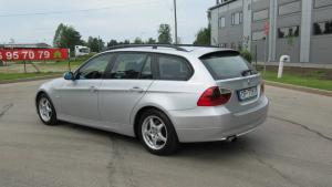 Grey BMW 320 2006 in Riga, with an engine capacity of 2.00 L and mileage of 389 thousand km for 3650 €, photo 12 on AUTOMOTO.COM.LV