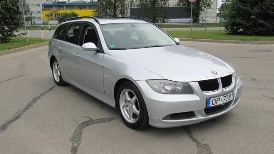 Grey BMW 320 2006 in Riga, with an engine capacity of 2.00 L and mileage of 389 thousand km for 3650 €, photo 16 on AUTOMOTO.COM.LV
