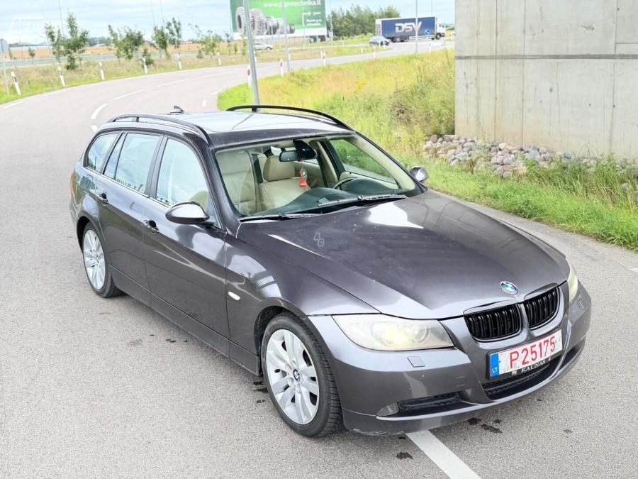 Grey BMW 320 2006 in Kaunas, with an engine capacity of 2.00 L and mileage of 390 thousand km for 2450 €, photo 7 on AUTOMOTO.COM.LV