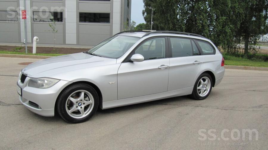 Grey BMW 320 2006 in Riga, with an engine capacity of 2.00 L and mileage of 389 thousand km for 3550 €, photo 10 on AUTOMOTO.COM.LV