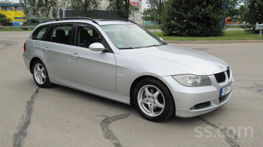 Grey BMW 320 2006 in Riga, with an engine capacity of 2.00 L and mileage of 389 thousand km for 3550 €, photo 15 on AUTOMOTO.COM.LV