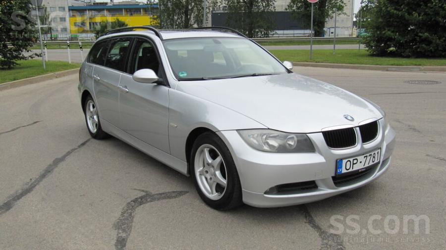 Grey BMW 320 2006 in Riga, with an engine capacity of 2.00 L and mileage of 389 thousand km for 3550 €, photo 16 on AUTOMOTO.COM.LV