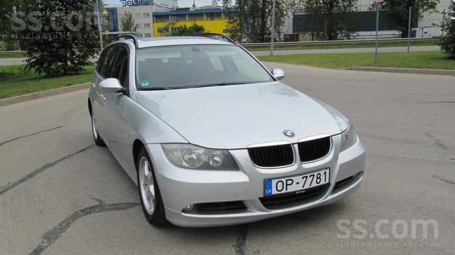 Grey BMW 320 2006 in Riga, with an engine capacity of 2.00 L and mileage of 389 thousand km for 3550 €, photo 17 on AUTOMOTO.COM.LV