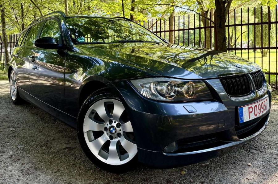 Pelēks BMW 320 2006 Kauņa, ar dzinēja tilpumu 0.00 L un nobraukumu 348 tūkst. km par 3400 €, foto 3 vietnē AUTOMOTO.COM.LV