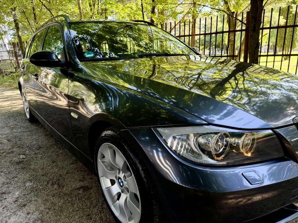 Grey BMW 320 2006 in Kaunas, with an engine capacity of 0.00 L and mileage of 348 thousand km for 3400 €, photo 6 on AUTOMOTO.COM.LV