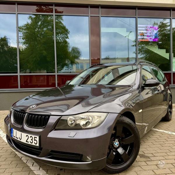 Pelēks BMW 320 2006 Kaišiadorys, ar dzinēja tilpumu 2.00 L un nobraukumu 323 tūkst. km par 2950 €, foto 1 vietnē AUTOMOTO.COM.LV