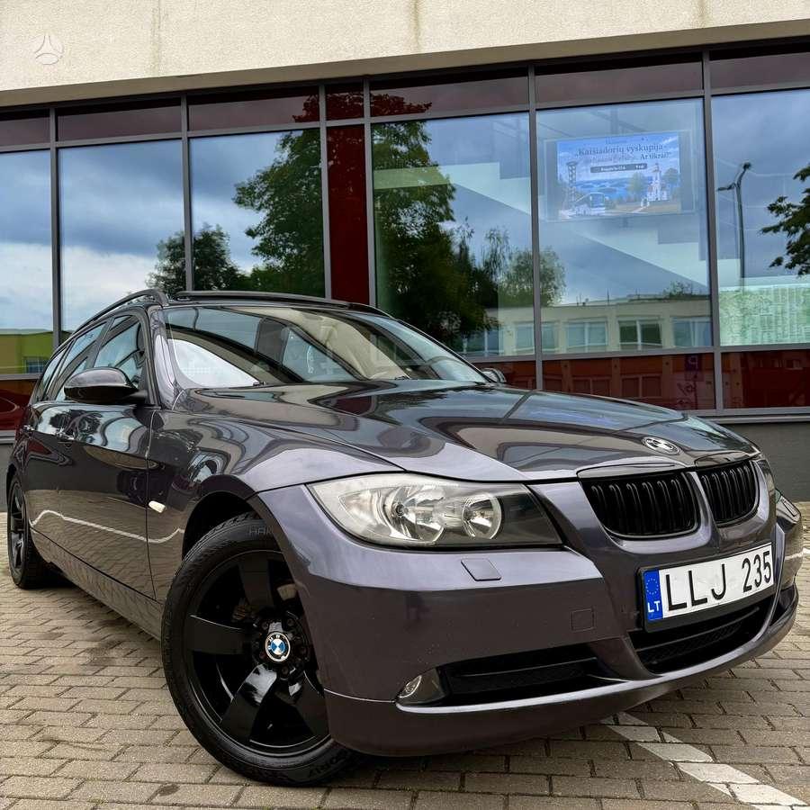 Grey BMW 320 2006 in Kaisiadorys, with an engine capacity of 2.00 L and mileage of 323 thousand km for 2950 €, photo 3 on AUTOMOTO.COM.LV
