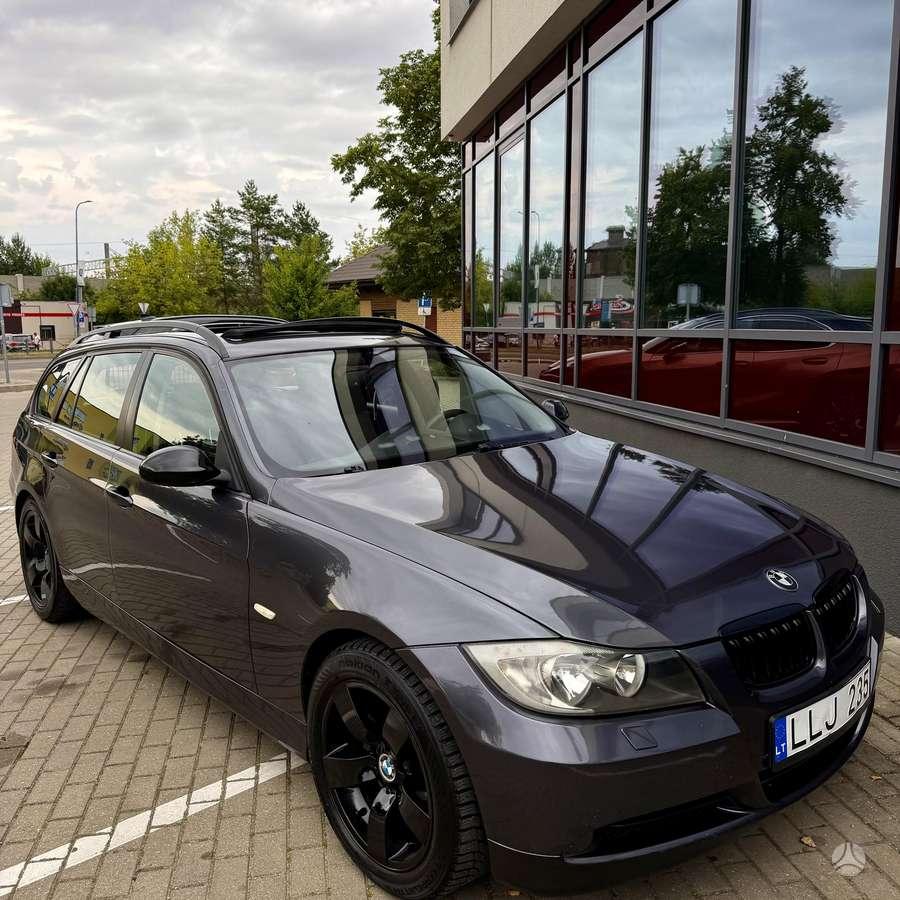 Grey BMW 320 2006 in Kaisiadorys, with an engine capacity of 2.00 L and mileage of 323 thousand km for 2950 €, photo 5 on AUTOMOTO.COM.LV