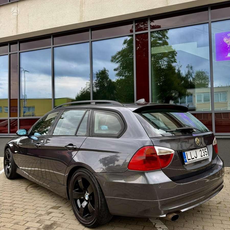 Grey BMW 320 2006 in Kaisiadorys, with an engine capacity of 2.00 L and mileage of 323 thousand km for 2950 €, photo 11 on AUTOMOTO.COM.LV