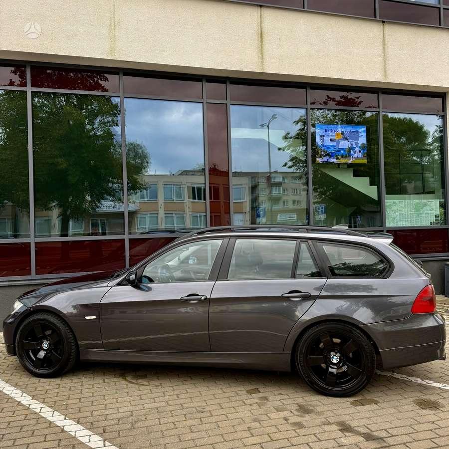 Grey BMW 320 2006 in Kaisiadorys, with an engine capacity of 2.00 L and mileage of 323 thousand km for 2950 €, photo 15 on AUTOMOTO.COM.LV