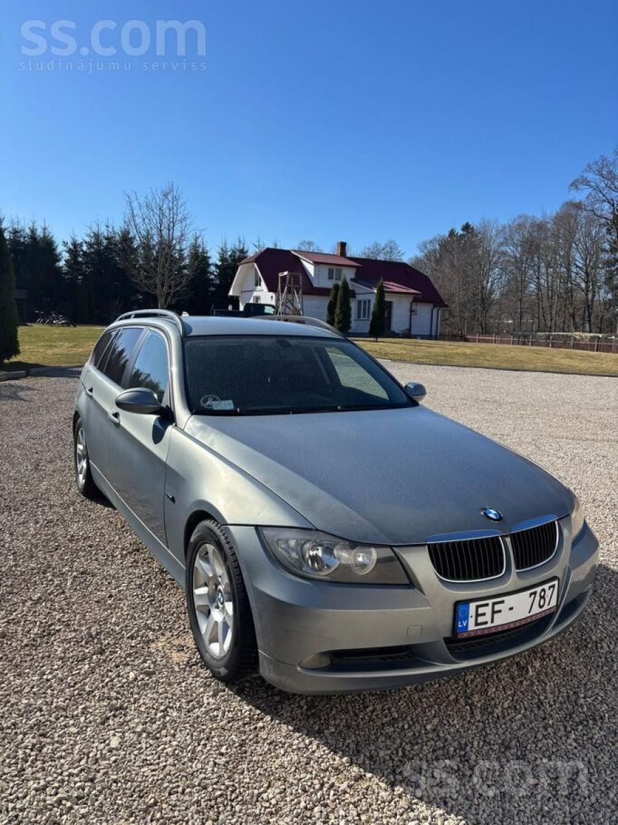 Pelēks BMW 320 2006 Valmiera, ar dzinēja tilpumu 2.00 L un nobraukumu 309 tūkst. km par 2850 €, foto 8 vietnē AUTOMOTO.COM.LV