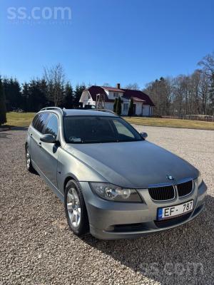 Pelēks BMW 320 2006 Valmiera, ar dzinēja tilpumu 2.00 L un nobraukumu 309 tūkst. km par 2850 €, foto 9 vietnē AUTOMOTO.COM.LV