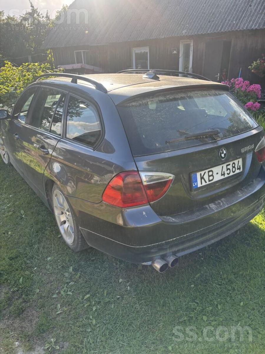 Grey BMW 320 2006 in Saldus, with an engine capacity of 2.00 L and mileage of 454 thousand km for 2000 €, photo 1 on AUTOMOTO.COM.LV