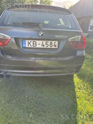 Grey BMW 320 2006 in Saldus, with an engine capacity of 2.00 L and mileage of 454 thousand km for 2000 €, photo 3 on AUTOMOTO.COM.LV