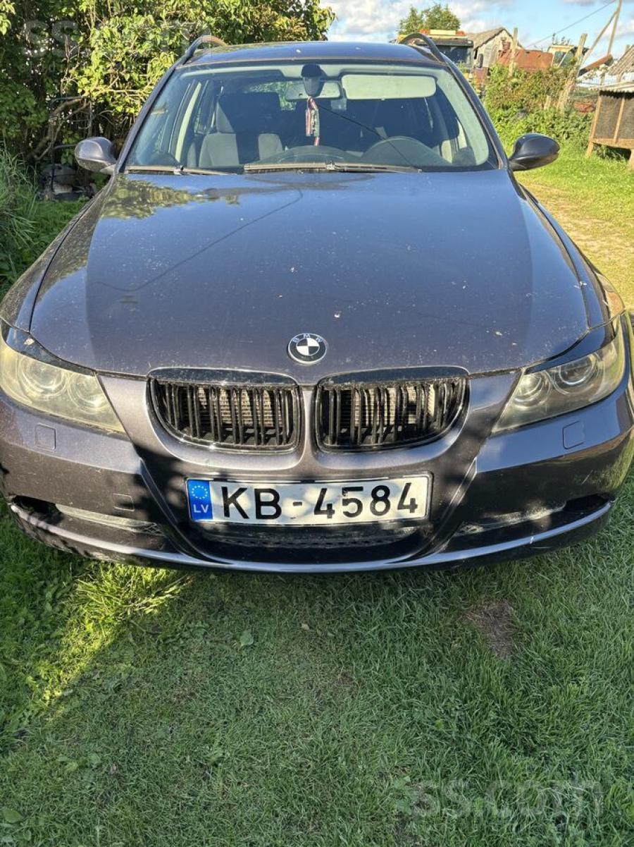 Grey BMW 320 2006 in Saldus, with an engine capacity of 2.00 L and mileage of 454 thousand km for 2000 €, photo 5 on AUTOMOTO.COM.LV