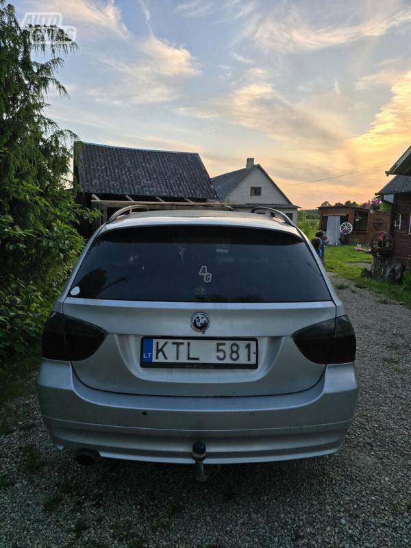 Pelēks BMW 320 2006 Kupiškis, ar dzinēja tilpumu 2.00 L un nobraukumu 540 tūkst. km par 2200 €, foto 5 vietnē AUTOMOTO.COM.LV