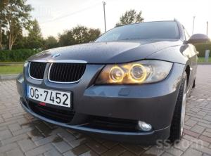 Grey BMW 320 2006 in Ogre, with an engine capacity of 2.00 L and mileage of 360 thousand km for 3590 €, photo  on AUTOMOTO.COM.LV