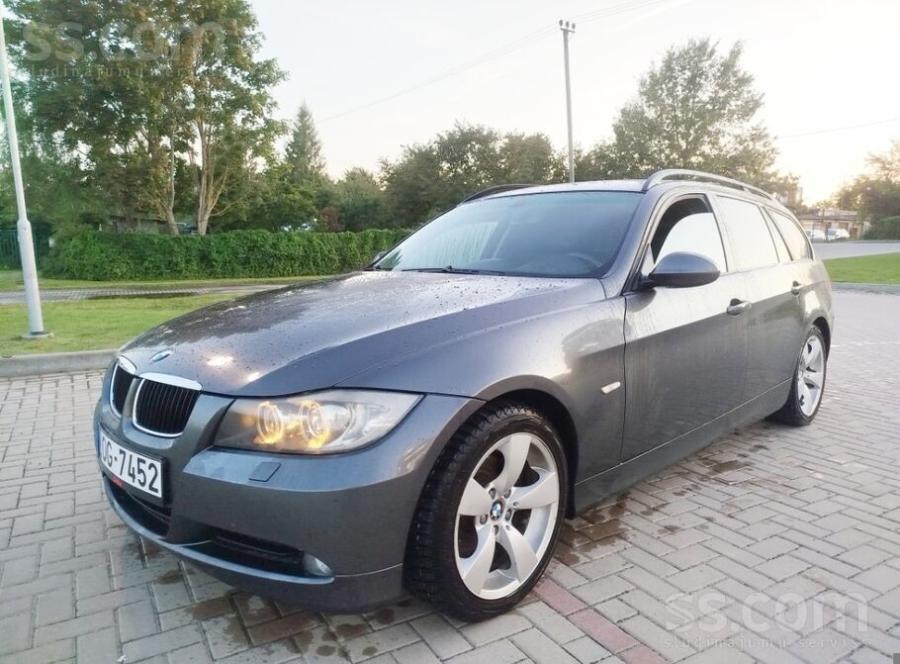 Pelēks BMW 320 2006 Ogre, ar dzinēja tilpumu 2.00 L un nobraukumu 360 tūkst. km par 3590 €, foto 3 vietnē AUTOMOTO.COM.LV