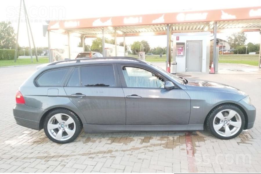 Pelēks BMW 320 2006 Ogre, ar dzinēja tilpumu 2.00 L un nobraukumu 360 tūkst. km par 3590 €, foto 6 vietnē AUTOMOTO.COM.LV
