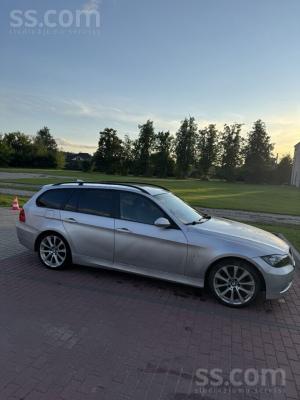 Grey BMW 320 2006 in Jelgava, with an engine capacity of 2.00 L and mileage of 431 thousand km for 2150 €, photo 1 on AUTOMOTO.COM.LV