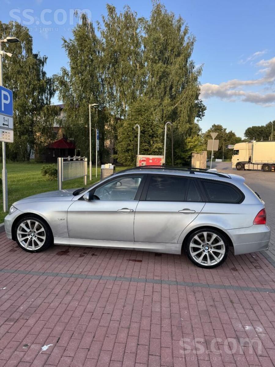 Grey BMW 320 2006 in Jelgava, with an engine capacity of 2.00 L and mileage of 431 thousand km for 2150 €, photo 3 on AUTOMOTO.COM.LV