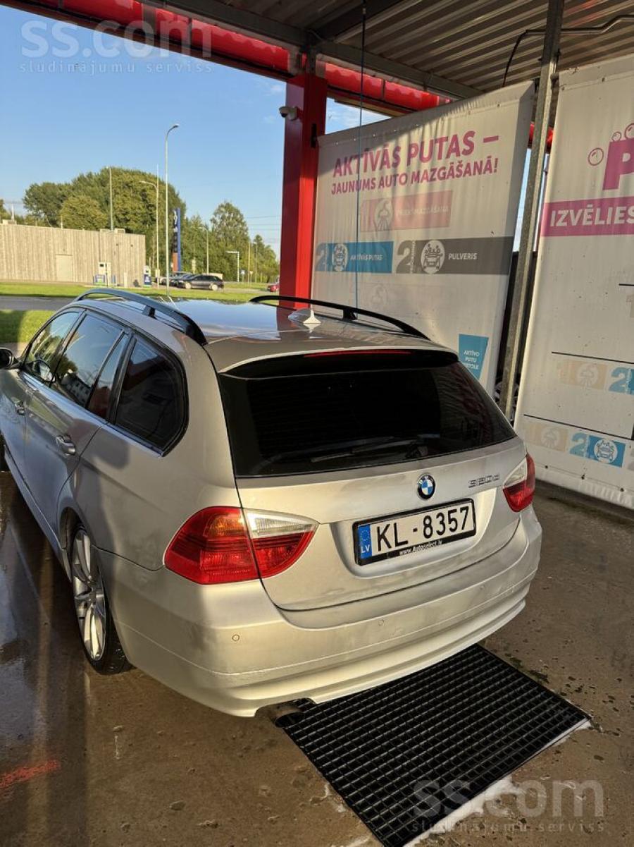 Grey BMW 320 2006 in Jelgava, with an engine capacity of 2.00 L and mileage of 431 thousand km for 2150 €, photo 5 on AUTOMOTO.COM.LV