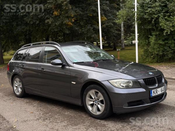 Pelēks BMW 320 2006 Tukums, ar dzinēja tilpumu 2.00 L un nobraukumu 355 tūkst. km par 2950 €, foto 1 vietnē AUTOMOTO.COM.LV
